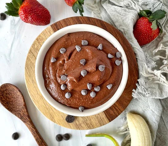 Vegan Chocolate Hummus Recipe | Navitas Organics