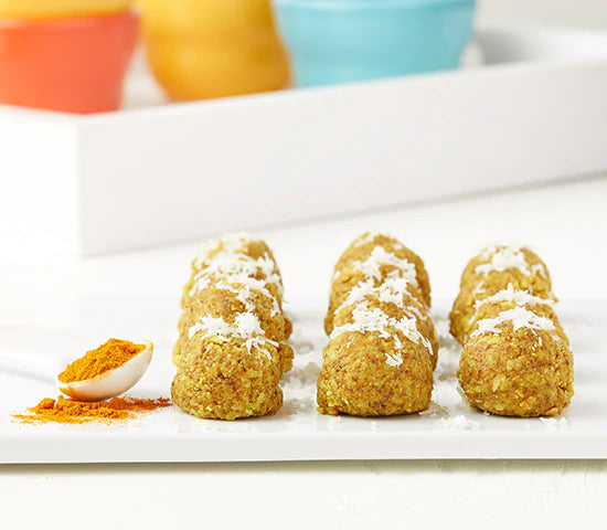 Coconut Turmeric Macaroons Recipe Navitas Organics